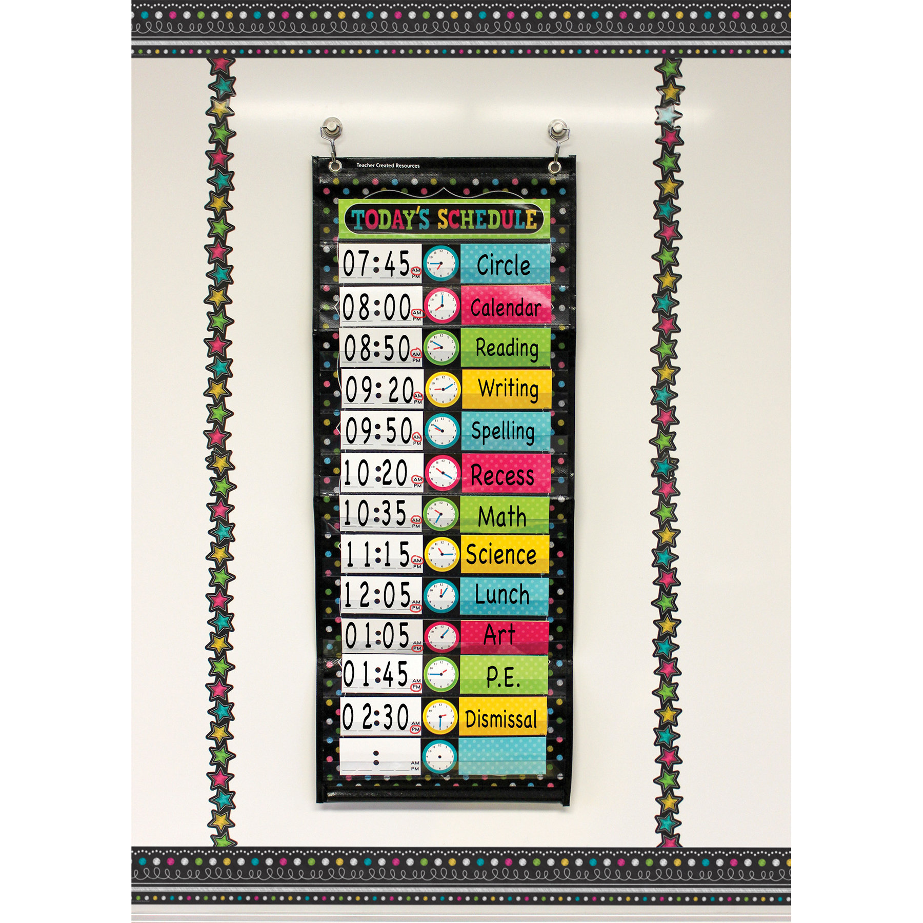 Teacher Created Resources Daily Schedule Pocket Chart | Wayfair