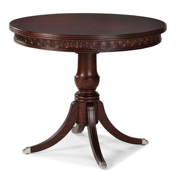 Fairfield Chair 30'' Tall Solid Wood Pedestal End Table & Reviews | Wayfair