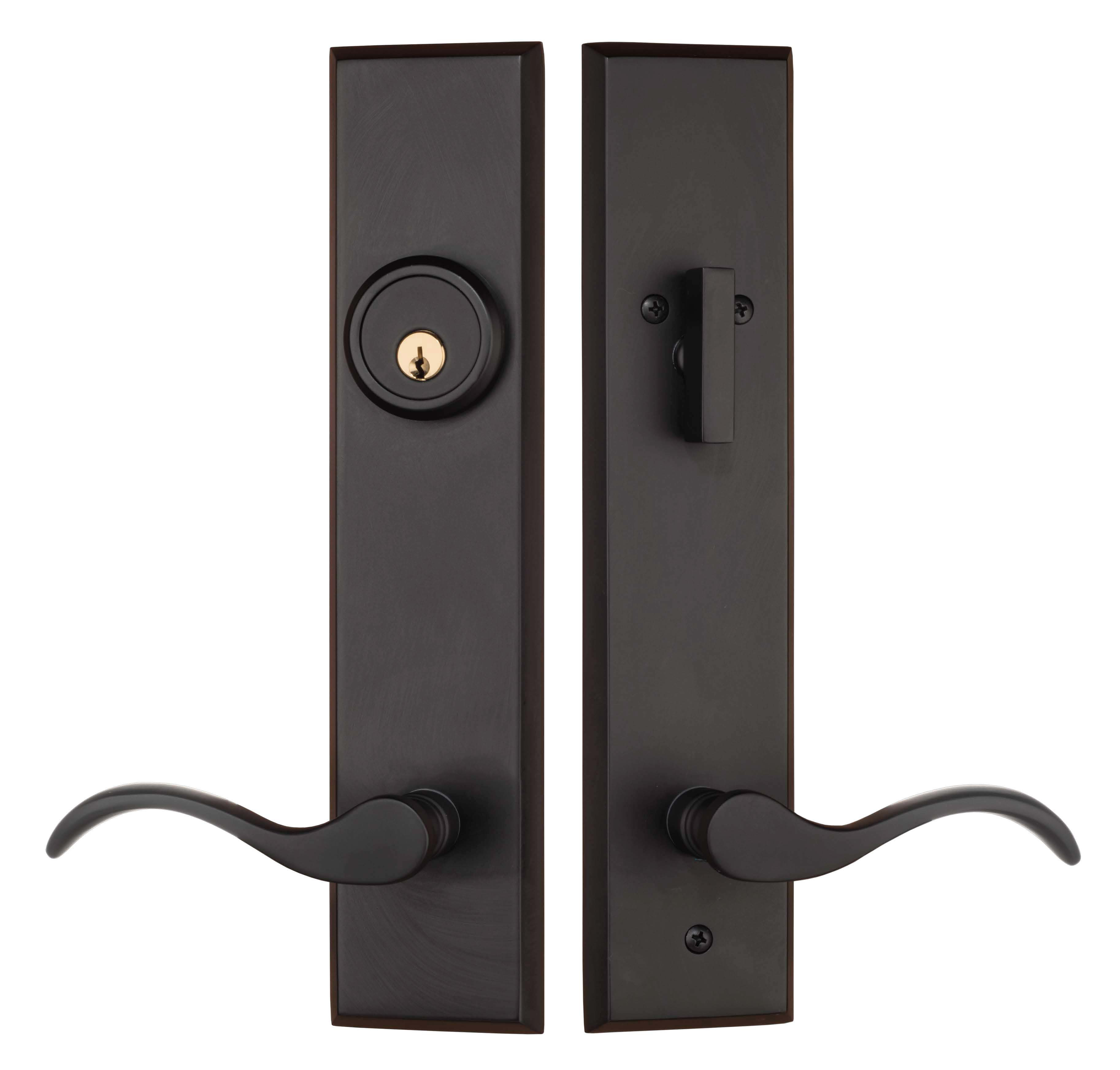 Rockwell Security Complete Verano Entry Lever Set with Single Cylinder ...