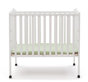Delta Children Folding Mini Portable Crib with Mattress & Reviews | Wayfair