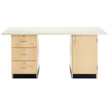 Shain 72'' x 30'' Craft Table with Sewing Machine Platform | Wayfair