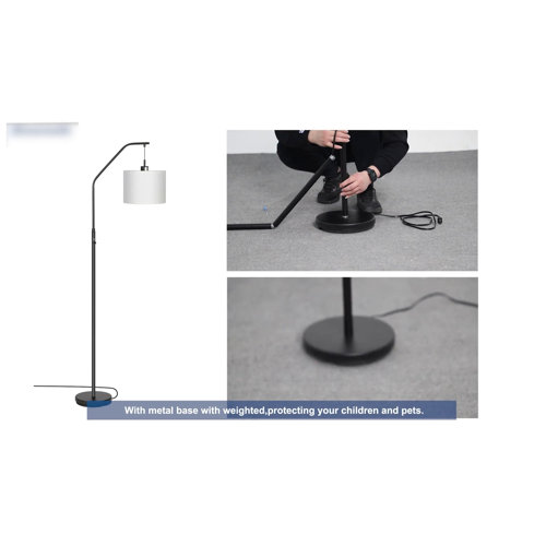 George Oliver Mccurry 68" Arched Dimmable Floor Lamp & Reviews | Wayfair