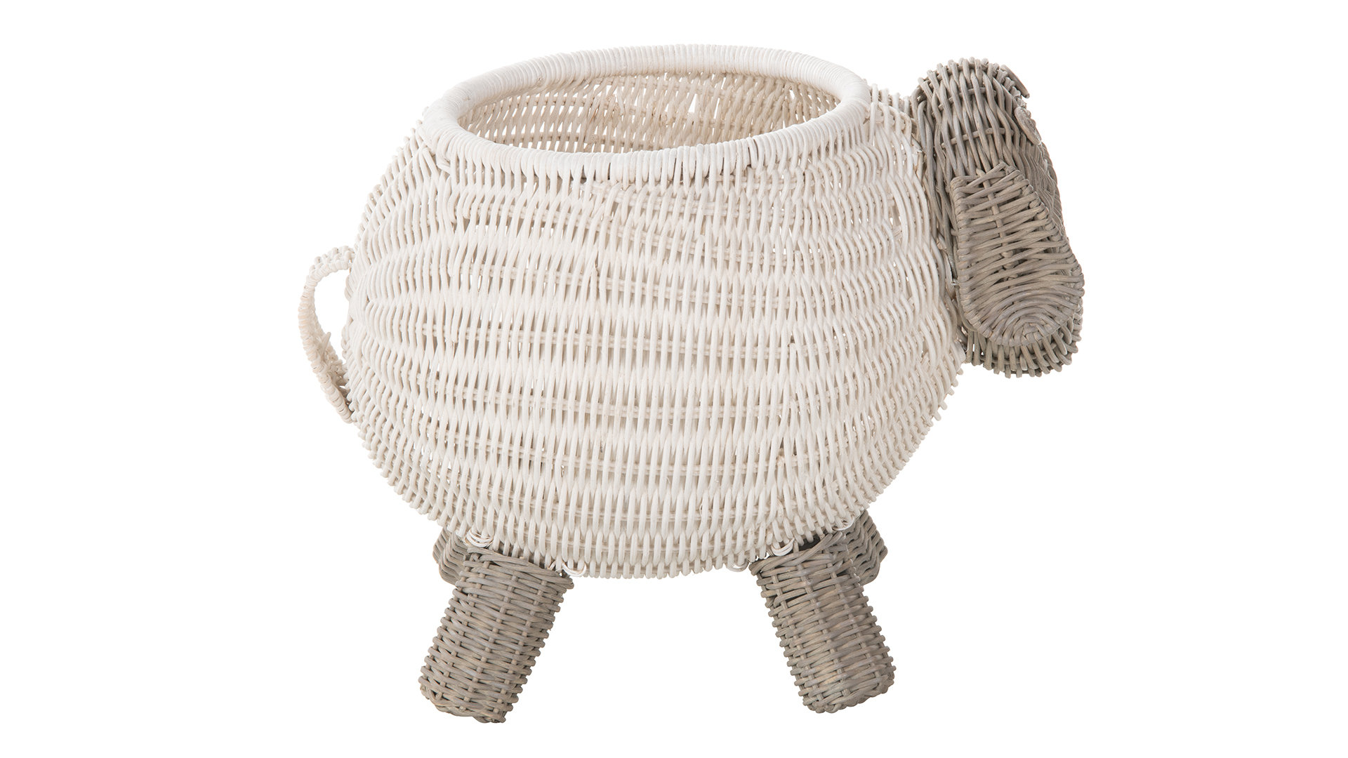 Bay Isle Home Quamba Rattan Basket | Wayfair