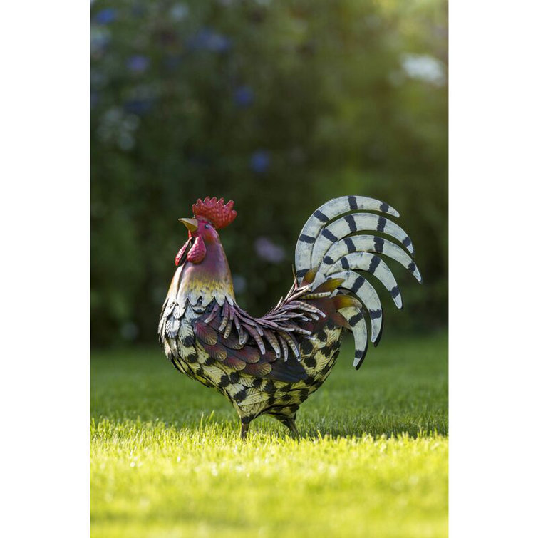 August Grove Decorative Metal Rooster | Wayfair.co.uk