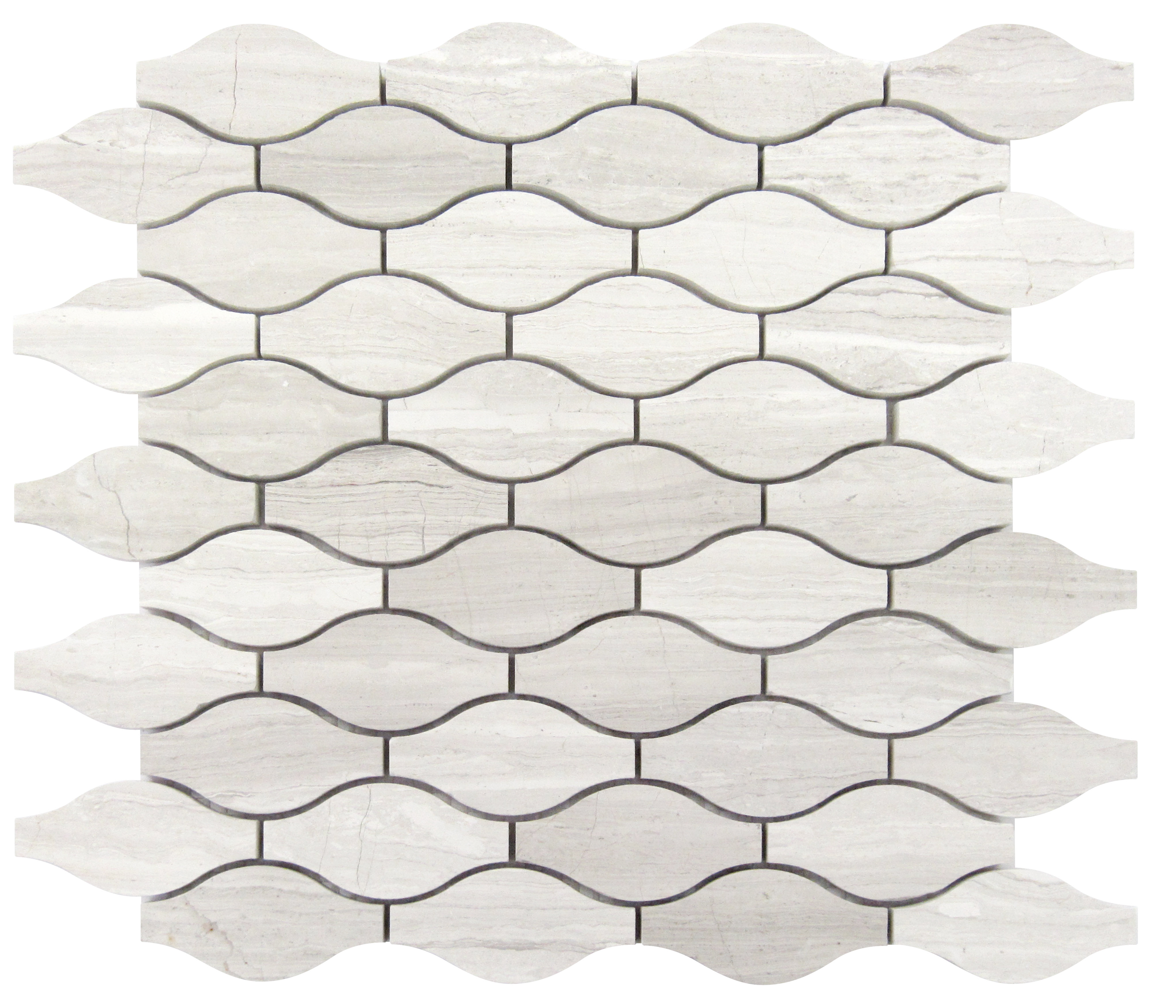 Bloom Stone 2" x 2" Marble Novelty Mosaic Wall & Floor Tile | Wayfair
