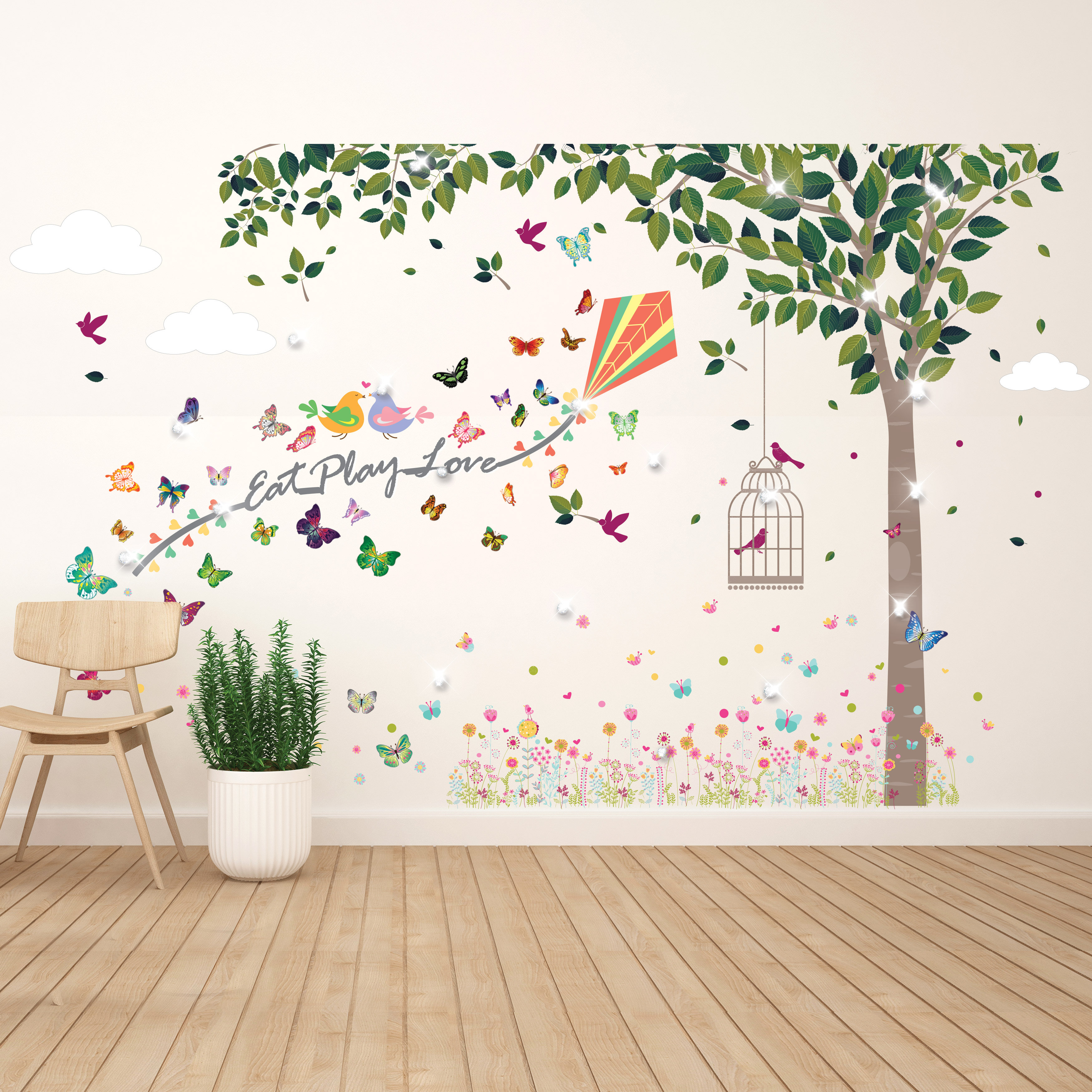 Winston Porter Joy of Spring Wall Decal | Wayfair