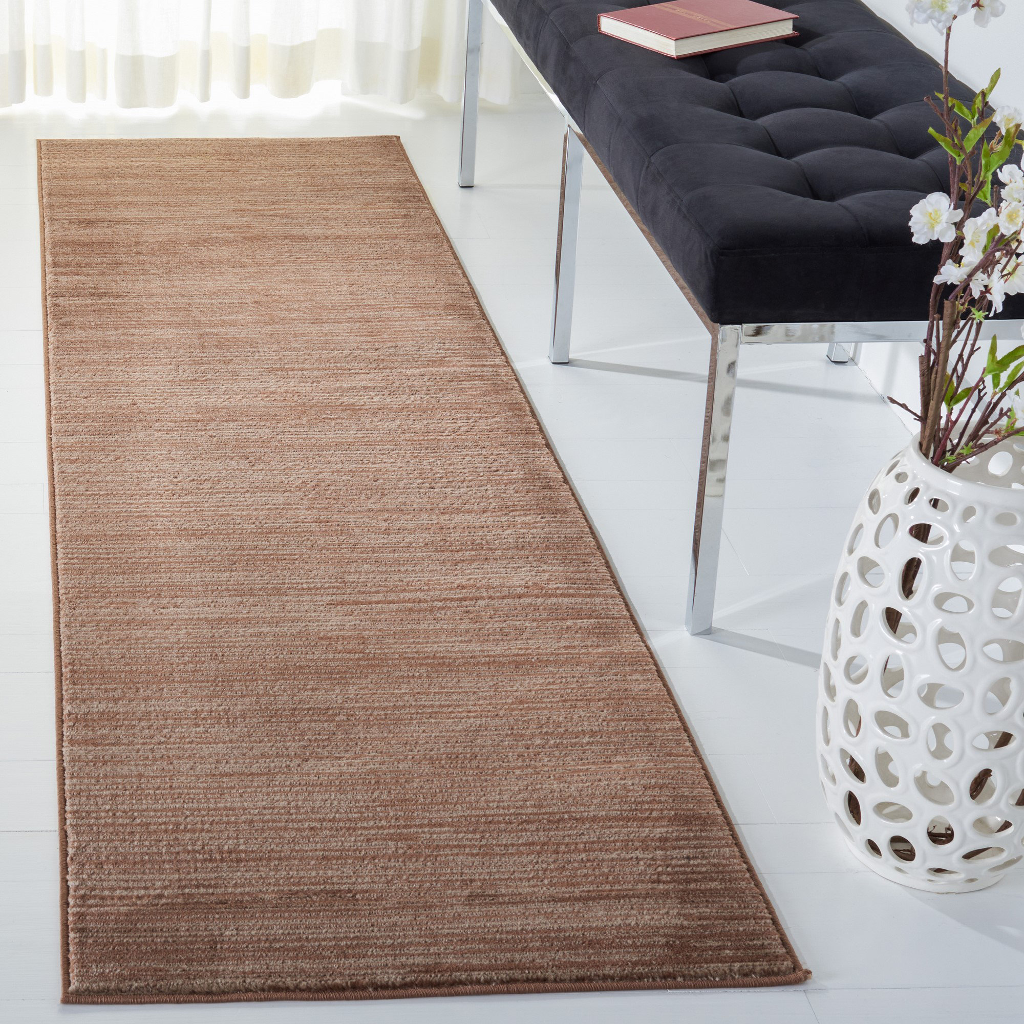 Wade Logan® Aaishah Area Rug in Brown & Reviews | Wayfair