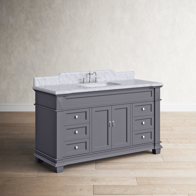 Birch Lane™ Ensa 60" Single Bathroom Vanity Set & Reviews | Wayfair