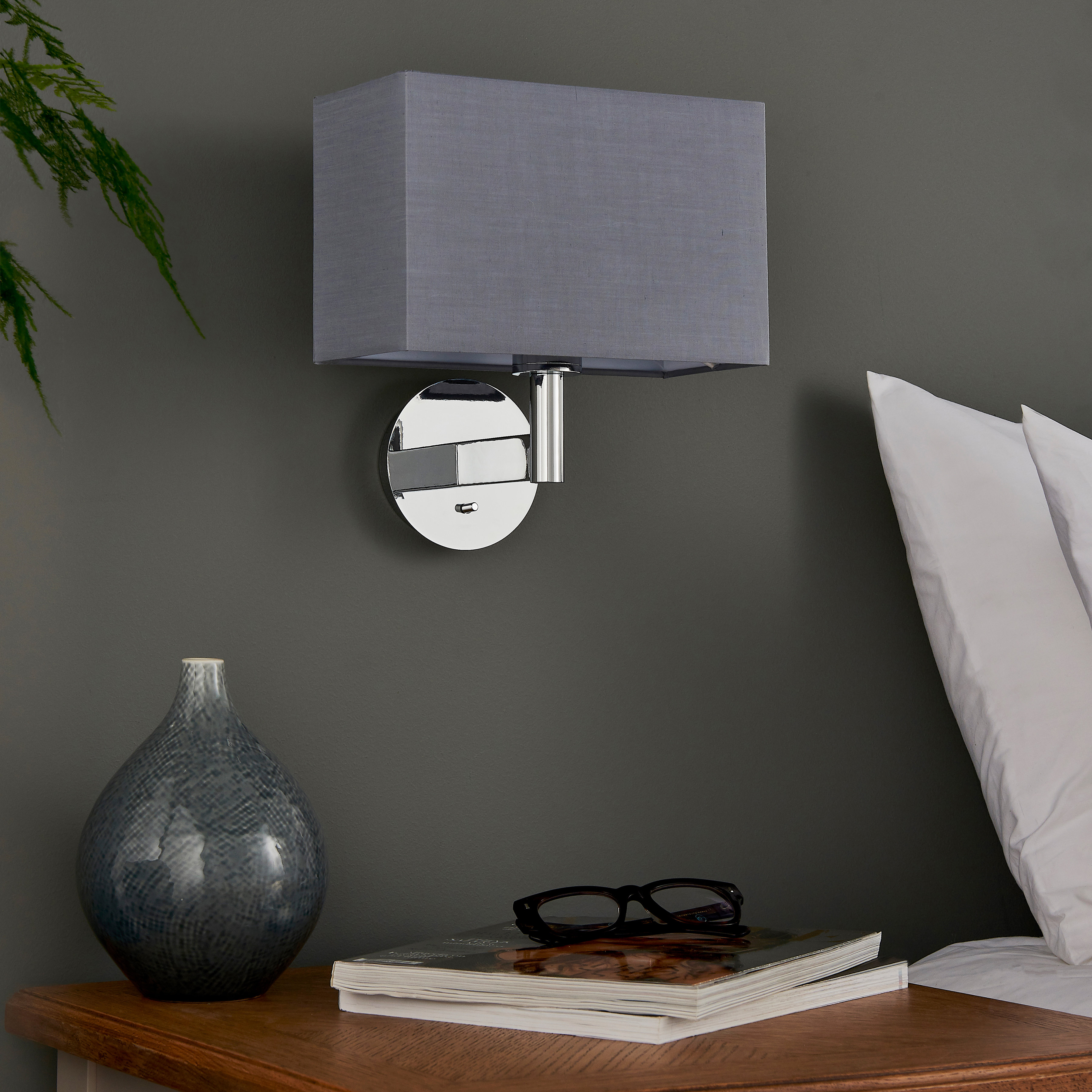 Wayfair Basics™ 17Cm H Cotton Rectangular Wall Sconce Shade ( Uno ) in ...