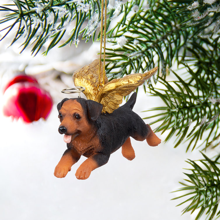 Design Toscano Rottweiler Dog Angel Hanging Figurine - Wayfair Canada