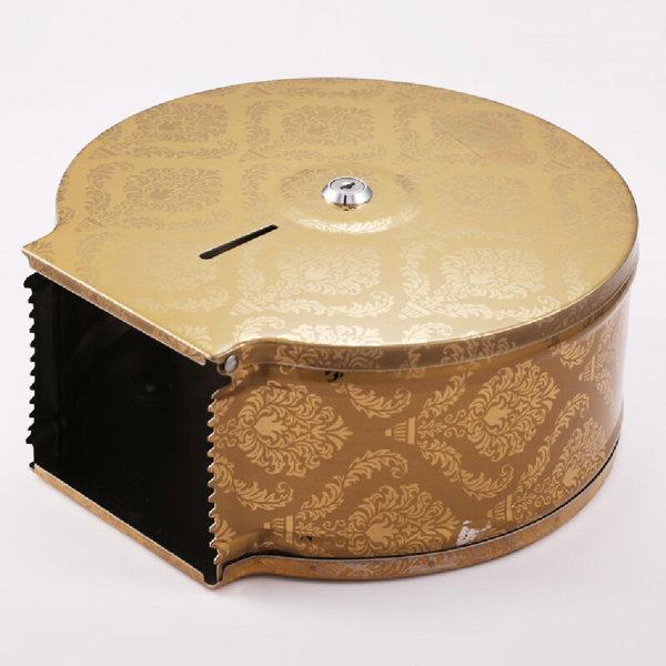 Umber Rea Stainless Steel Large Roll Paper Box Toilet Wall Hanging ...