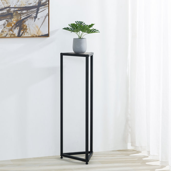 17 Stories Mivaan Triangular Pedestal Plant Stand | Wayfair