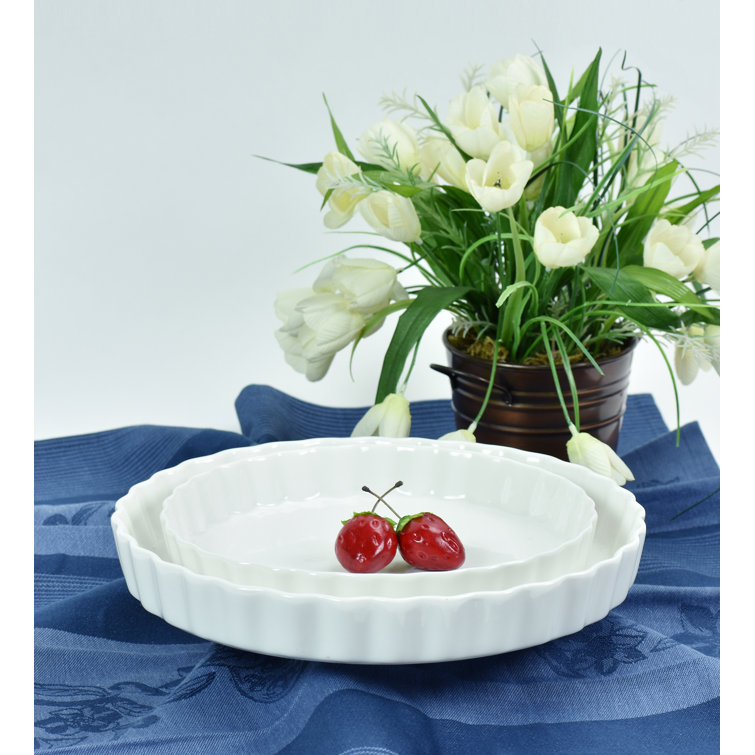 Omniware Culinary Quiche Dish Set & Reviews | Wayfair