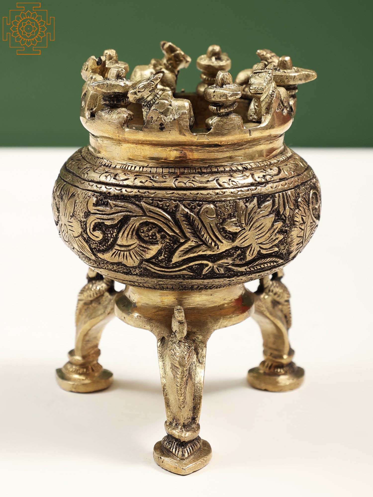 Exotic India Shivling & Nandi Pot | Wayfair