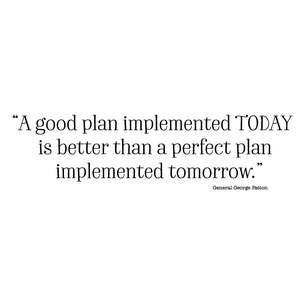 Belvedere Designs LLC A Good Plan Wall Quotes™ Decal | Wayfair