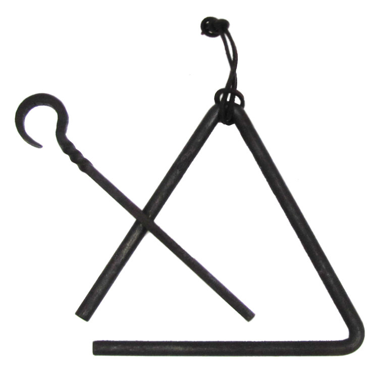 Millwood Pines Old Western Dinner Triangle Calling Bell & Reviews | Wayfair
