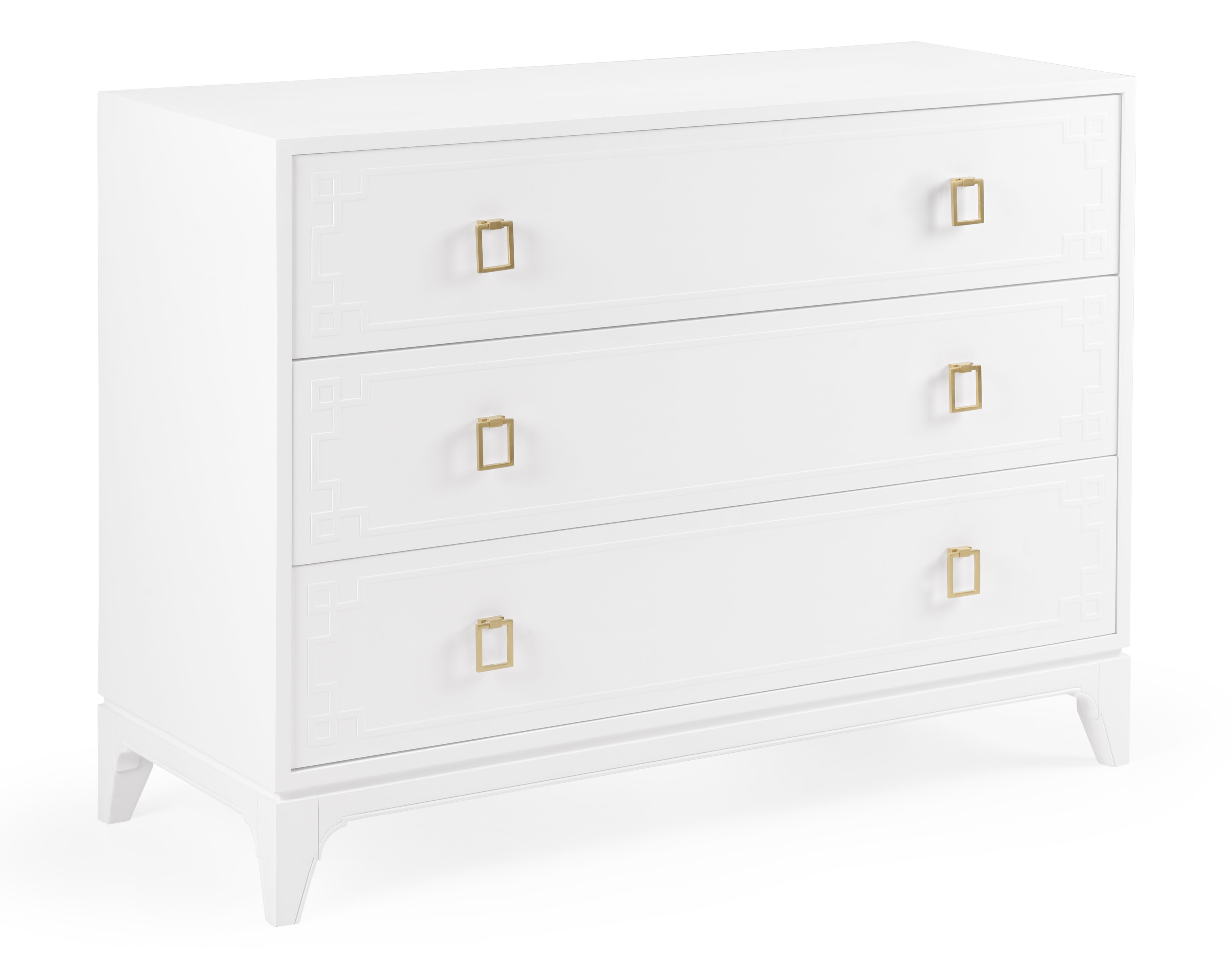 Wildwood Greek 3 - Drawer Dresser | Wayfair