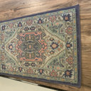 Bungalow Rose Shailena Oriental Area Rug in French Blue & Reviews | Wayfair