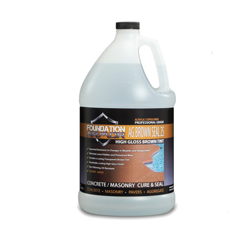 Foundation Armor 1 GAL Solvent Based Brown-Tinted High Gloss Solvent ...