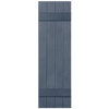Alpha Shutters Two Batten, Four Board Closed Vinyl Shutters Pair ...
