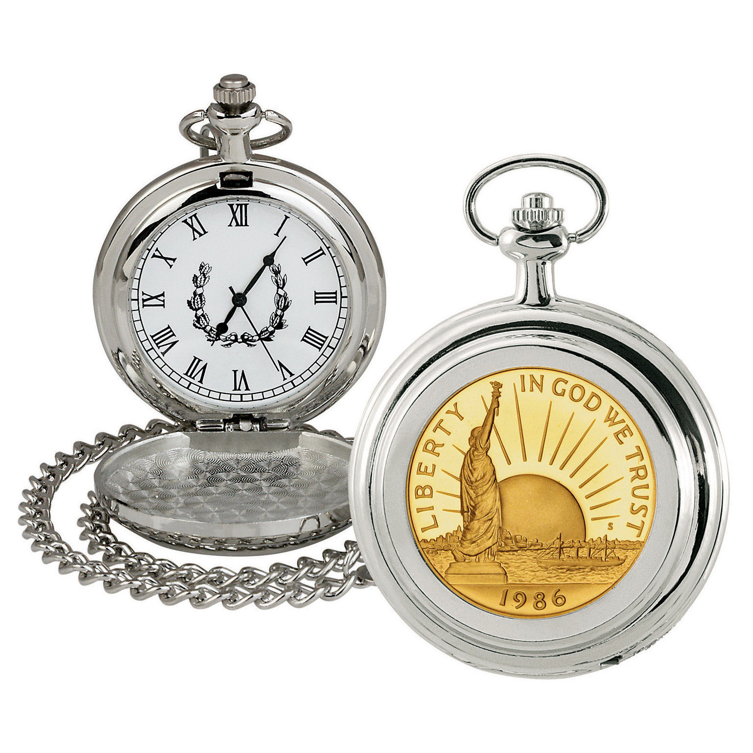Canora Grey Commemorative Half Dollar Coin Pocket Watch | Wayfair