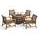 Millwood Pines Raynor 4 - Person Seating Group | Wayfair