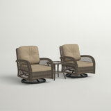 Small Conversation Sets & 3 Piece Patio Sets you'll Love in 2021 | Wayfair