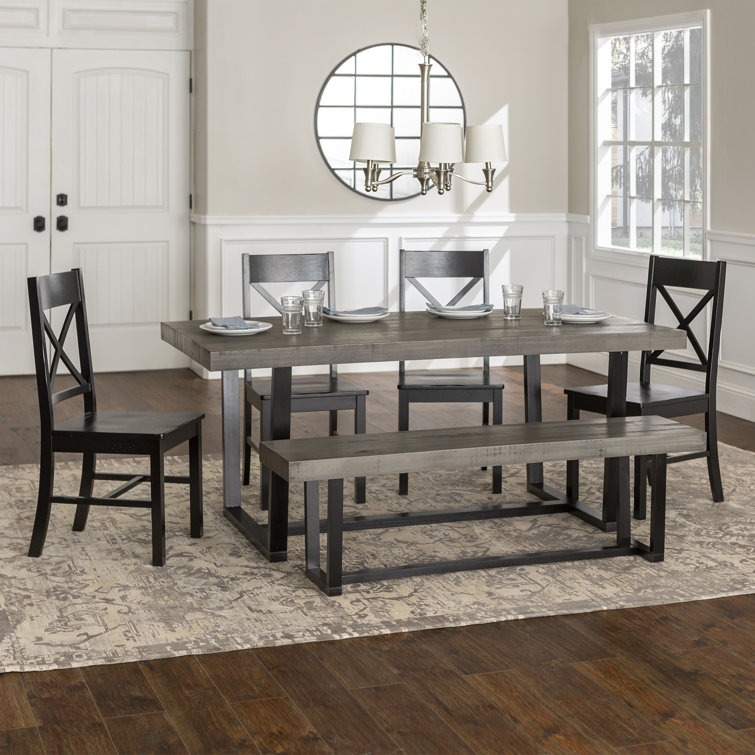 Union Rustic Amarapal 5 - Person Dining Set & Reviews | Wayfair