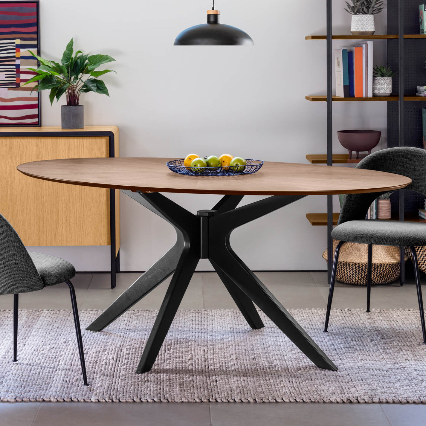 Brayden Studio Genie 110Cm Dining Table | Wayfair.co.uk