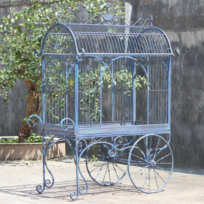 ZaerLtdInternational Flower Cart "Paris 1968" Garden Art | Wayfair