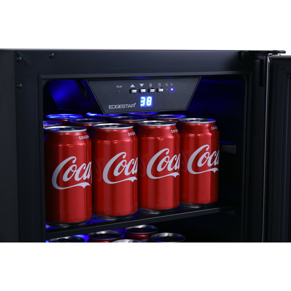 Edgestar 80 Cans (12 oz.) Convertible Beverage Refrigerator & Reviews ...