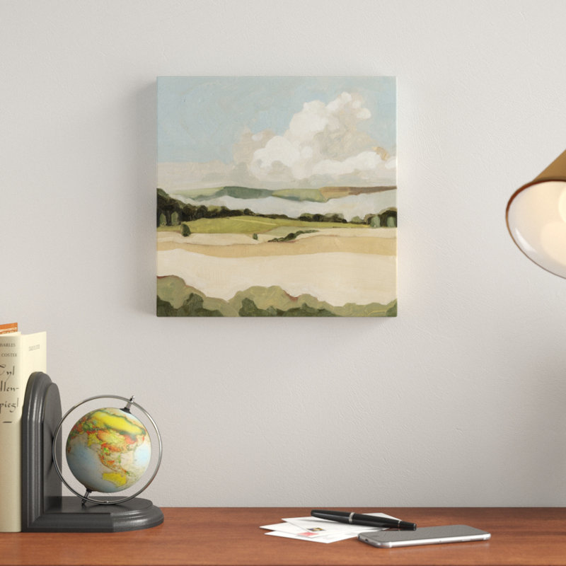 Sand & Stable Cumulus Landscape II by Emma Scarvey - Wrapped Canvas ...