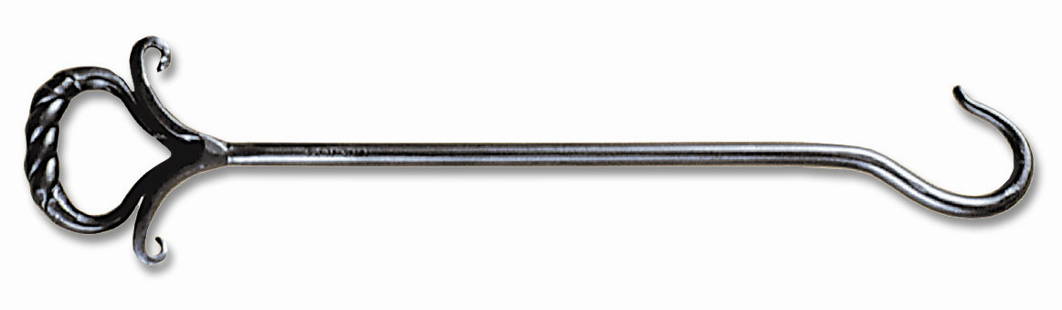 Charlton Home® Alexi Wrought Iron Damper Pull | Wayfair