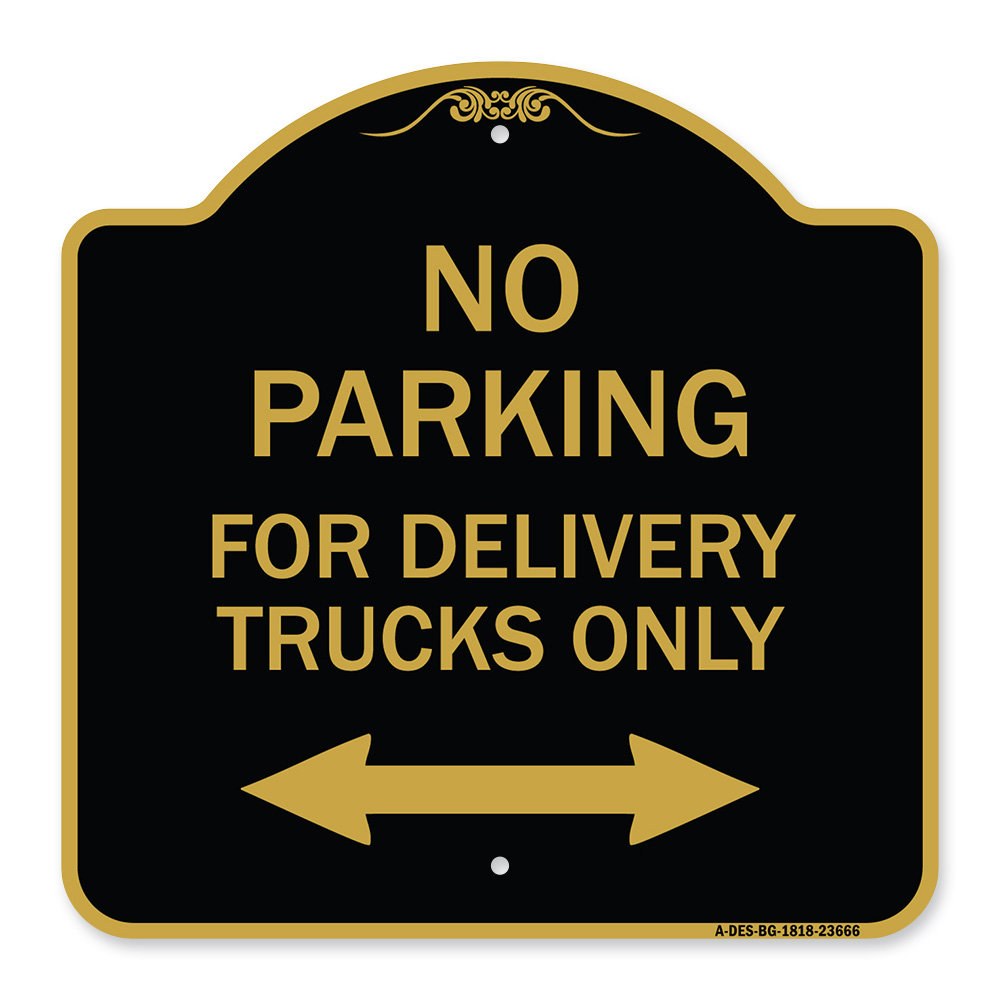 Signmission Designer Series Sign - No Parking Sign No Parking For ...