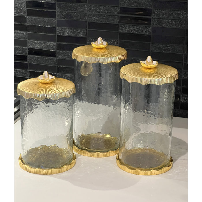Bayswater Designs Fancy Bundle 3 Piece Kitchen Canister Set | Wayfair