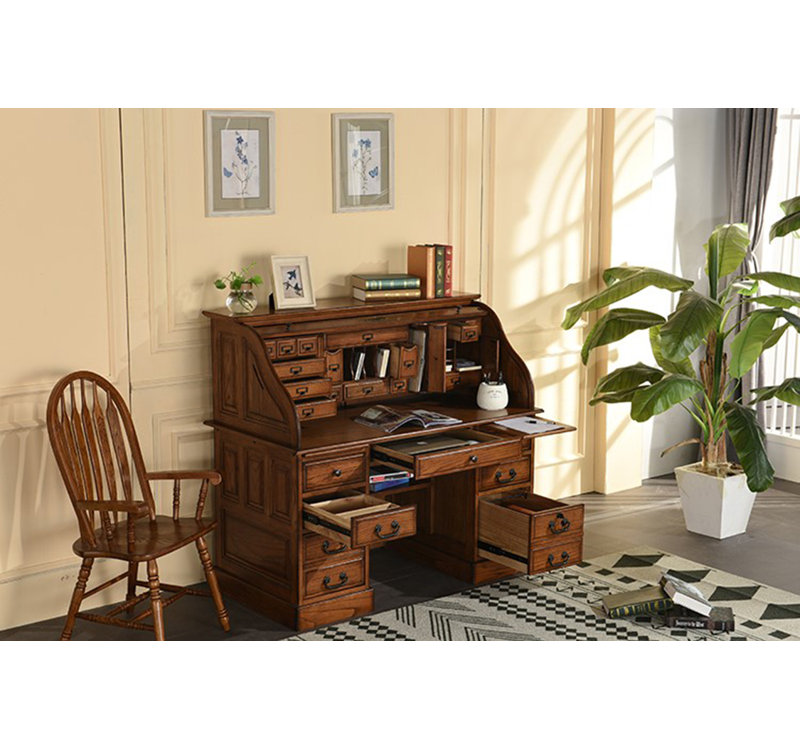 Chelsea Home Solid Wood Secretary Desk & Reviews | Wayfair