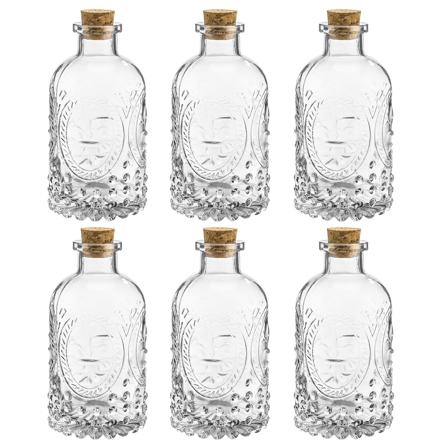 Rosdorf Park Camoya Glass Decorative Bottle | Wayfair
