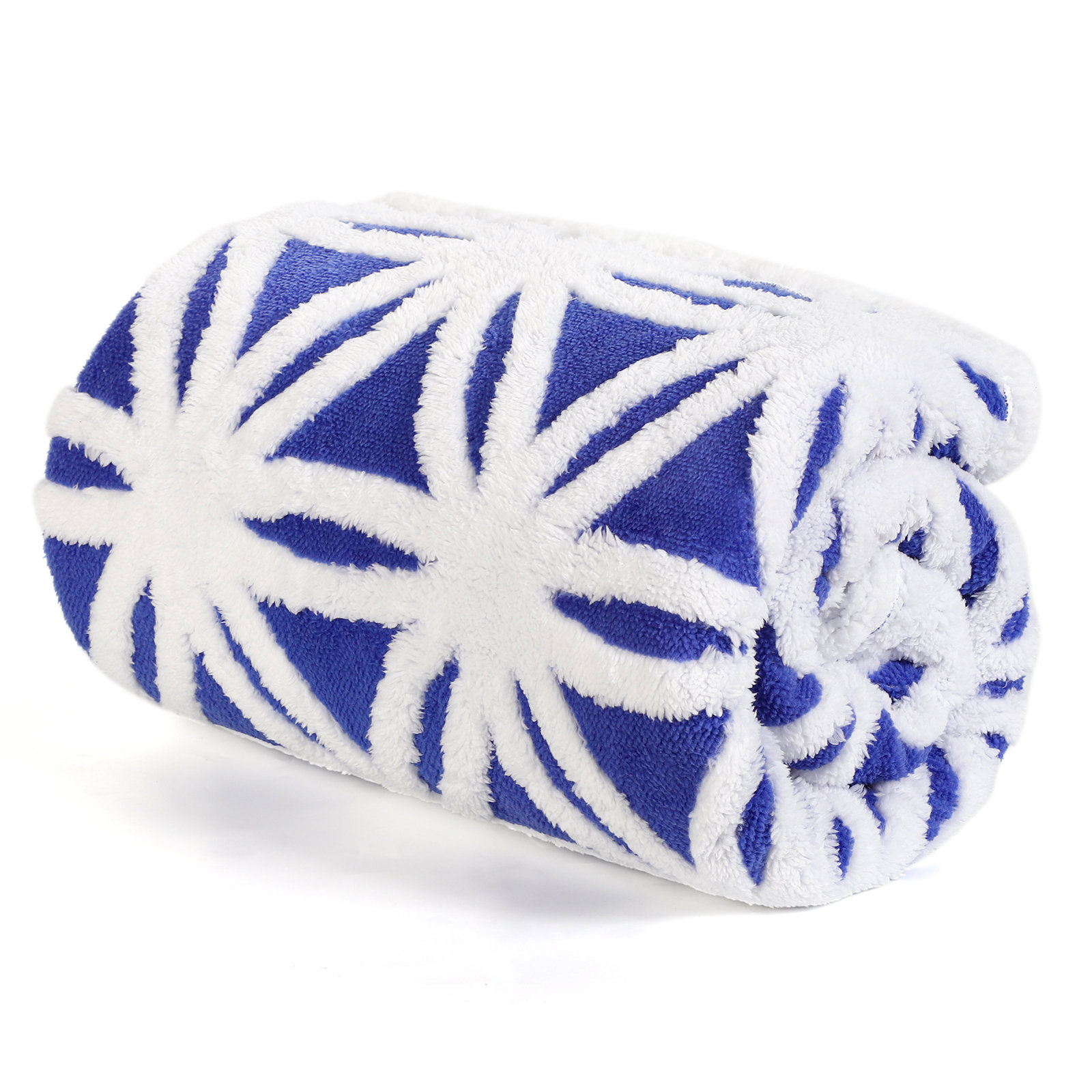 Mercer41 Deonca Snowflake Luxury Lightweight Sherpa Throw | Wayfair