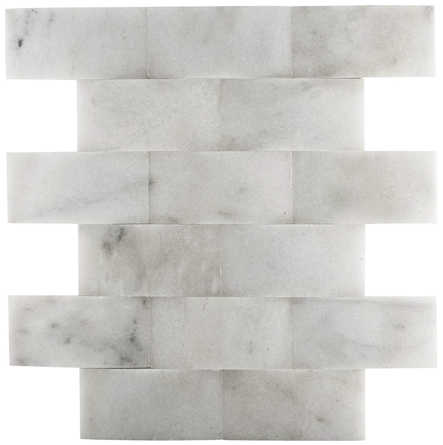 Stone & Tile Shoppe, Inc. Marble Brick Joint Mosaic Wall & Floor Tile ...