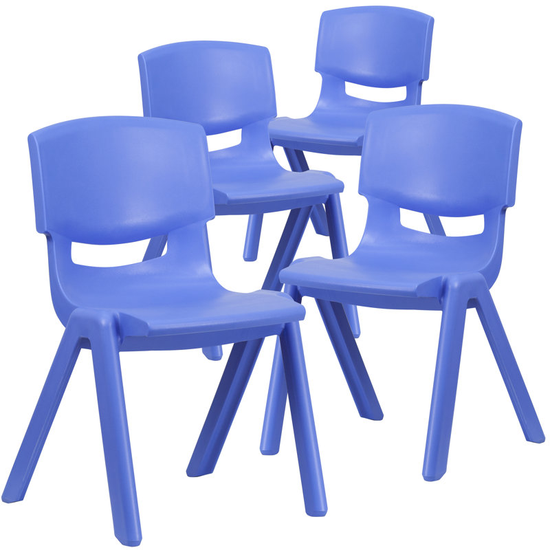 Flash Furniture Plastic 15" Classroom Chair | Wayfair