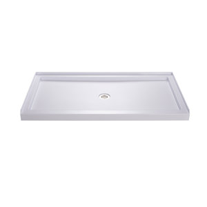 DreamLine SlimLine 54" x 34" Single Threshold Shower Base & Reviews ...