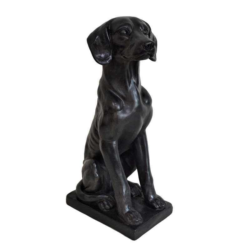 Jeco Inc. Sitting Dog Statue | Wayfair
