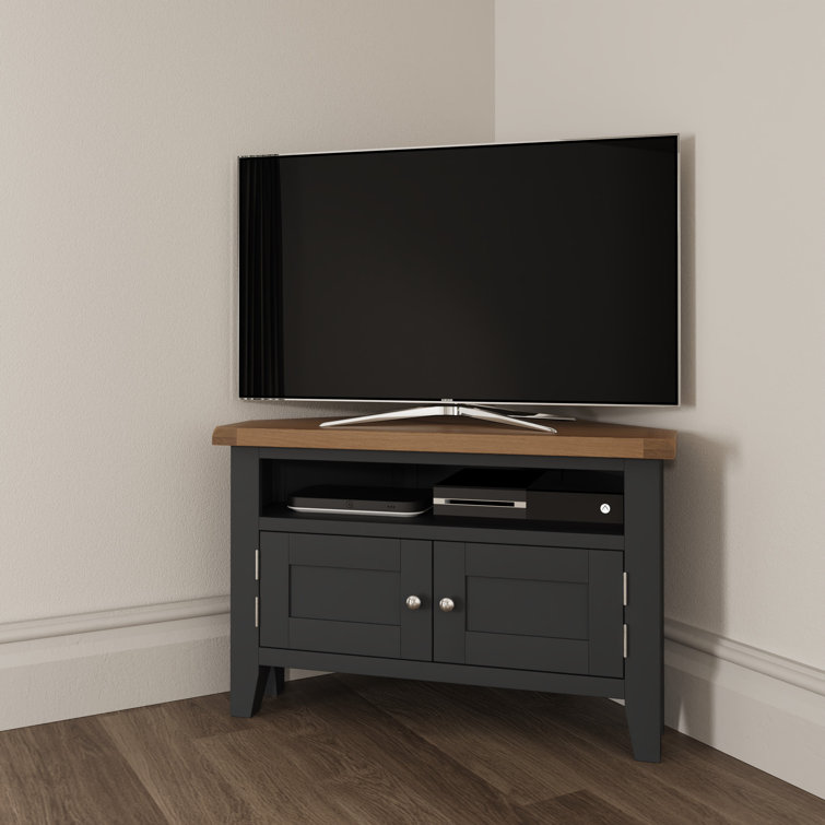 Three Posts Lemuel Solid Wood TV Stand for TVs up to 43" & Reviews ...