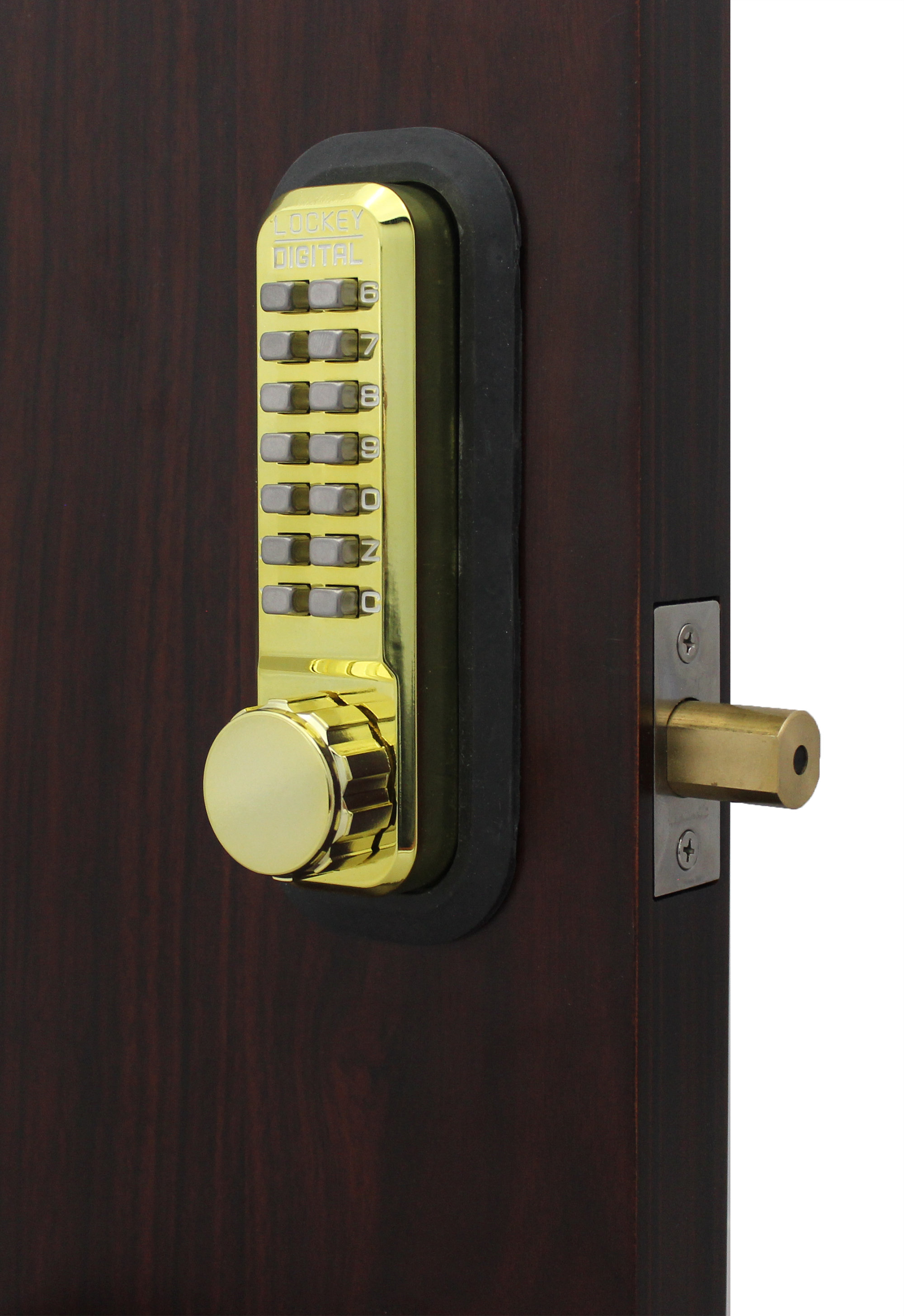 Lockey USA Mechanical One Sided Keyless Deadbolt | Wayfair