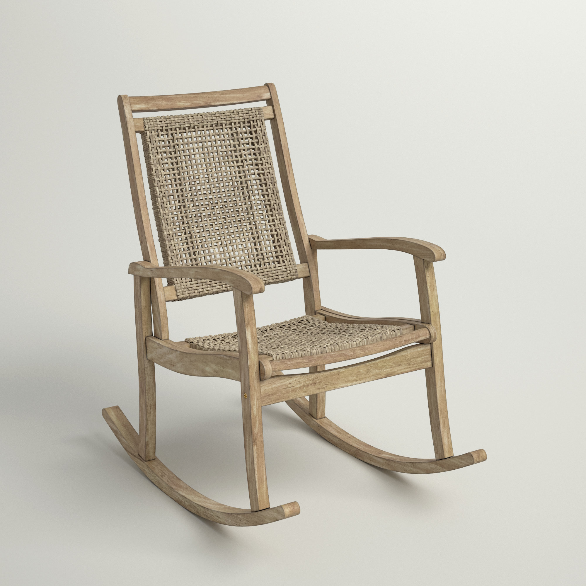 Sand & Stable Outdoor Wallings Rocking Chair & Reviews | Wayfair
