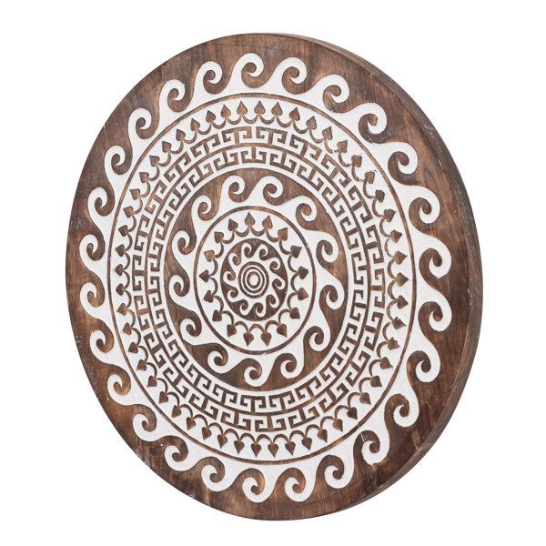 Latitude Vive Round Wall Art With Bohemian Design | Wayfair.co.uk