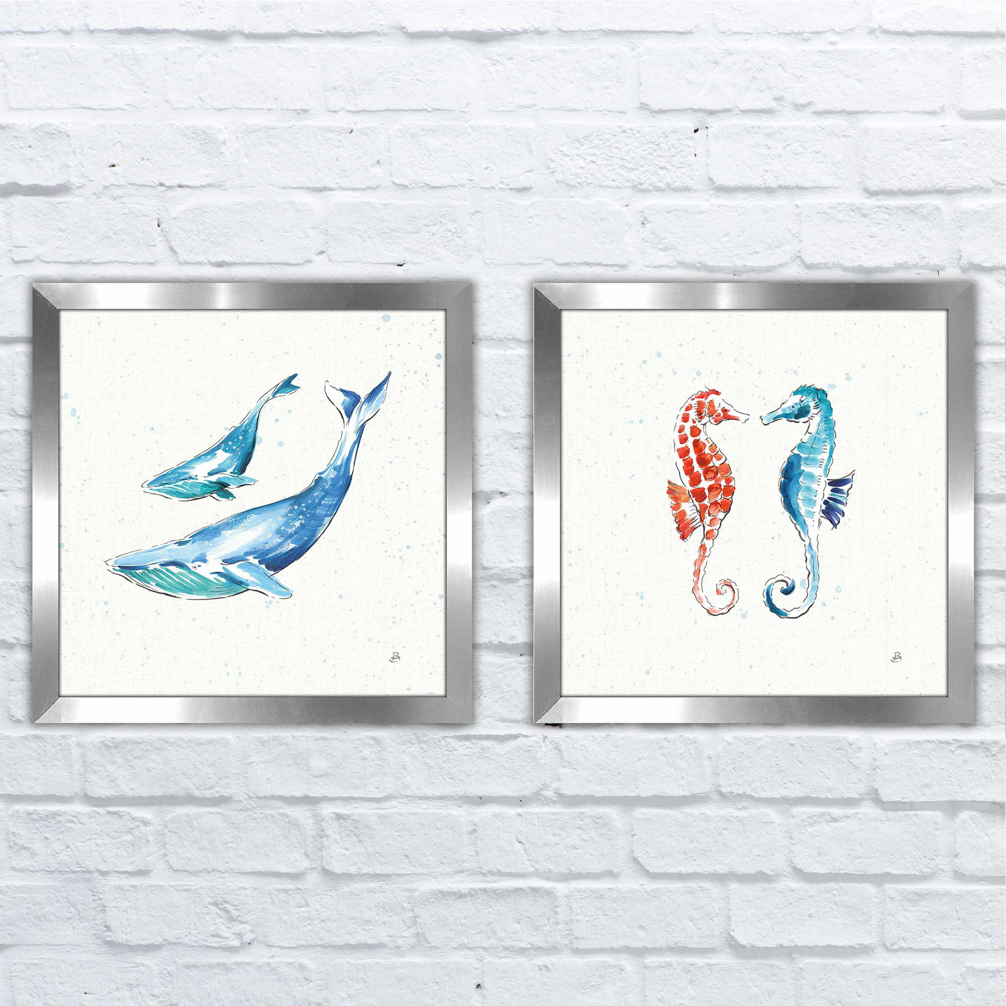 Highland Dunes Maritime VIII - 2 Piece Picture Frame Set | Wayfair