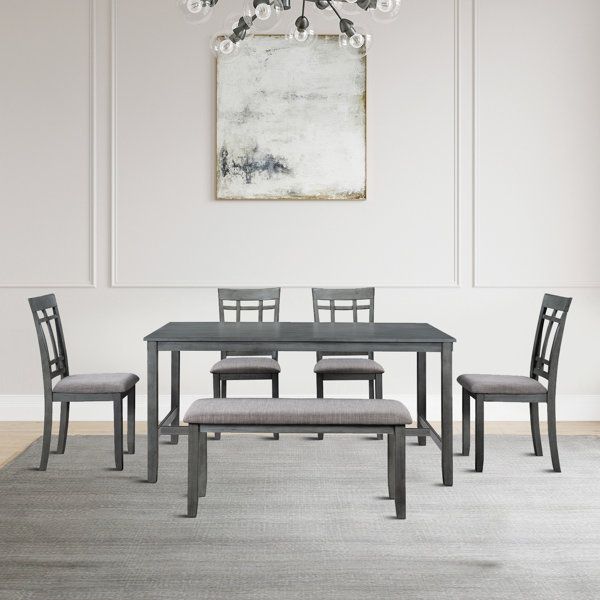 Red Barrel Studio® Alkea 6 - Person Dining Set | Wayfair