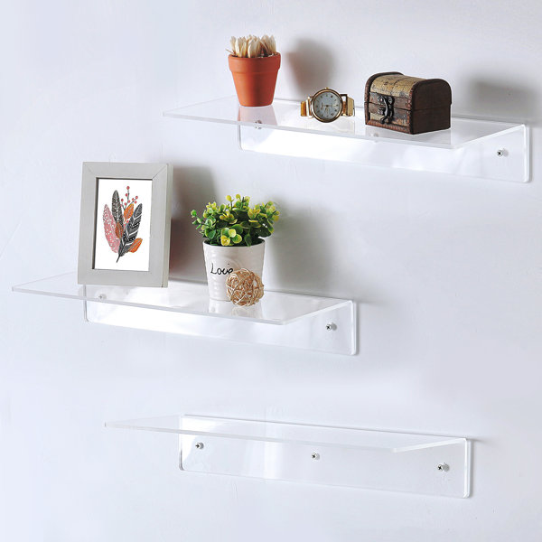 Clear-acrylic-shelving | Wayfair