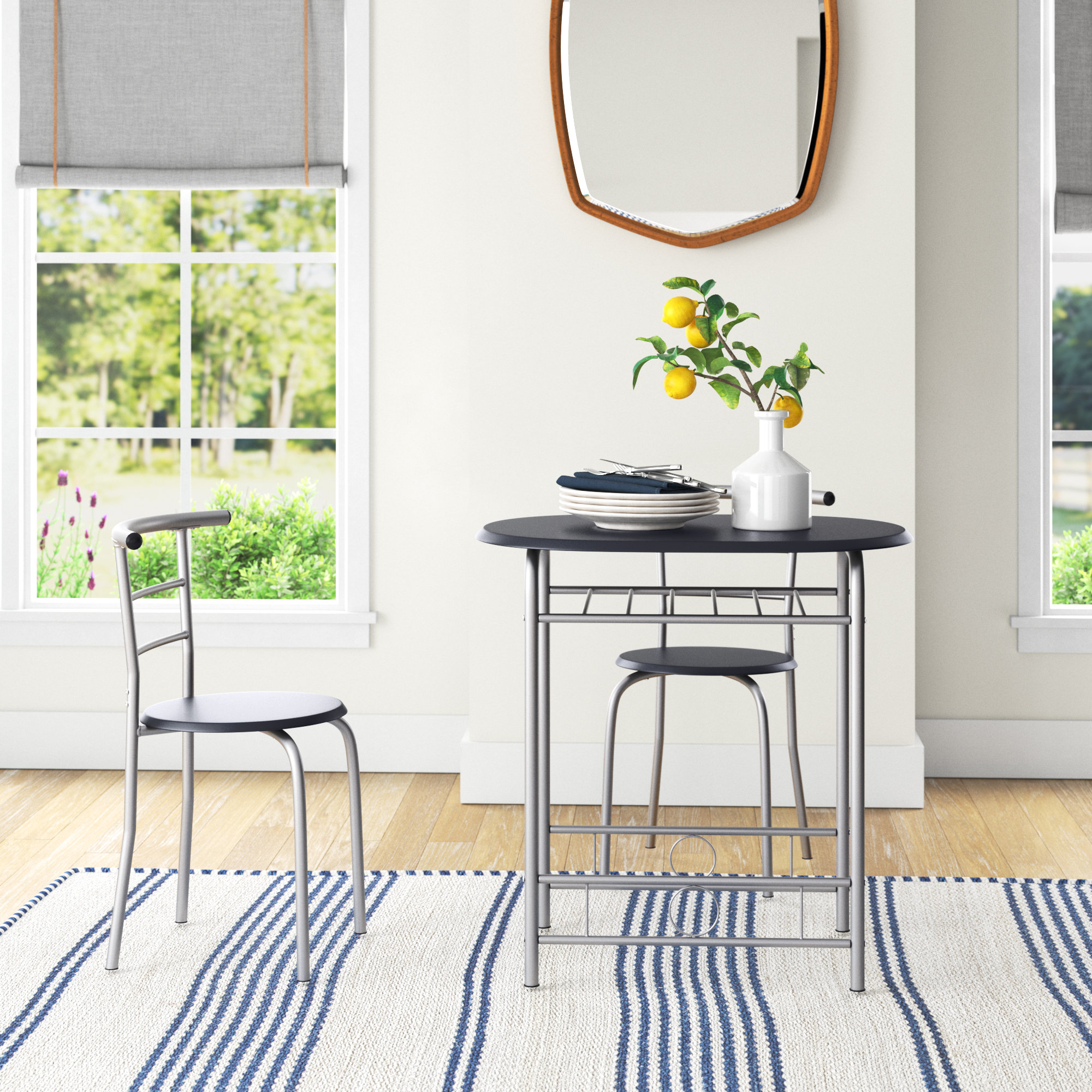 Red Barrel Studio® Houchin 2 - Person Dining Set & Reviews | Wayfair